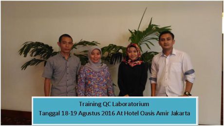 Training Quality Control Laboratorium | Citra Inti Training